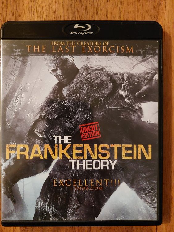 Blu Ray - The Frankenstein Theory Uncut (Gebraucht) in Rheinfelden für ...