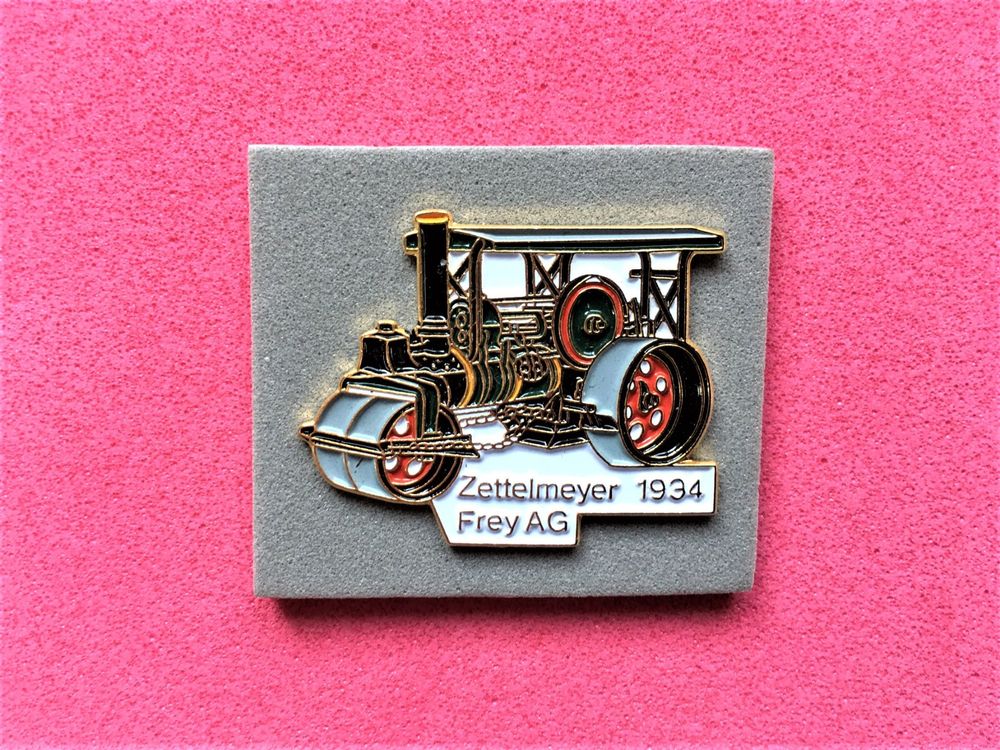 Schöner Pin Dampfwalze Zettelmeyer 1934 | Kaufen auf Ricardo