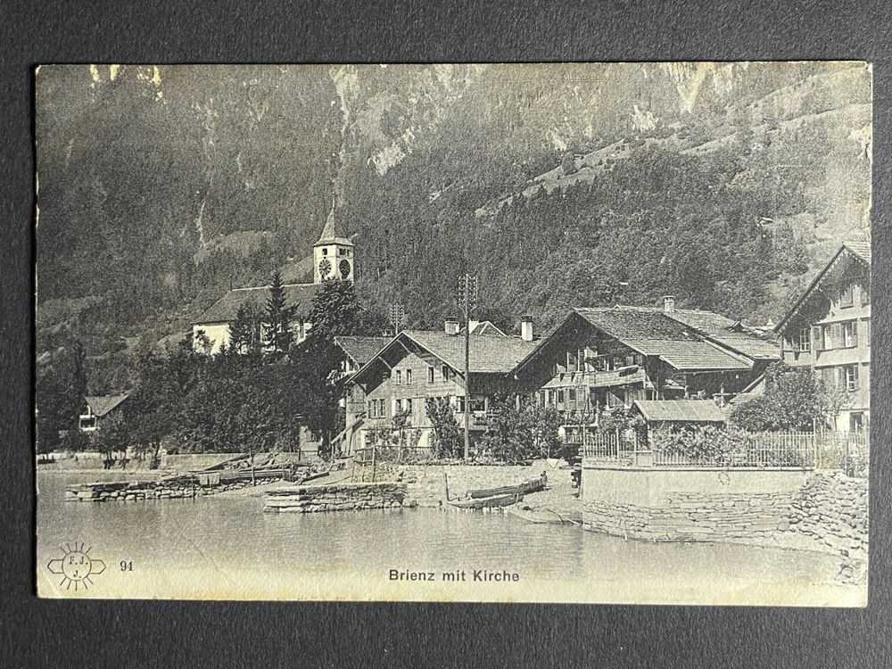 Brienz mit Kirche (Gebraucht) in Steg VS für CHF 4.8 – mit Lieferung auf Ricardo kaufen