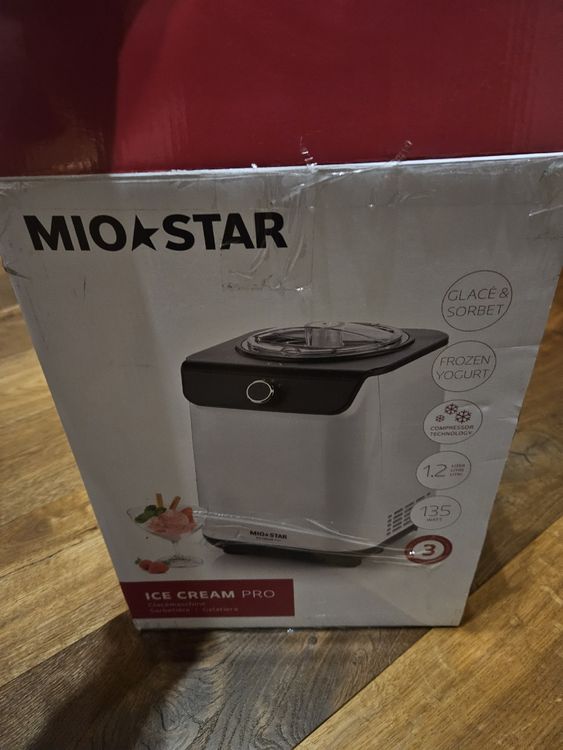 Mio Star Ice Cream Pro - Eismaschine Neuwertig | Kaufen auf Ricardo