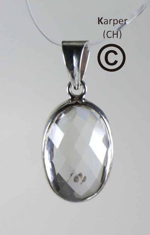 Bergkristall Anh/Cristal Roche, 925. | Kaufen auf Ricardo