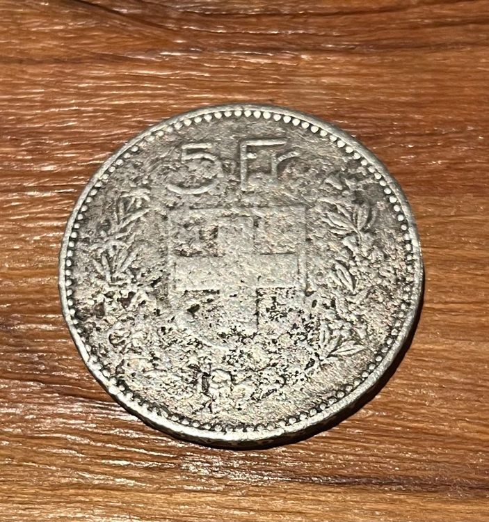 5 Franken 1923 (Gebraucht) in Hagenbuch ZH für CHF 30 – mit Lieferung auf Ricardo kaufen