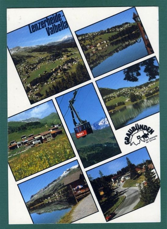 Lenzerheide-Valbella, Mehrbilderkarte, 1989 | Kaufen auf Ricardo