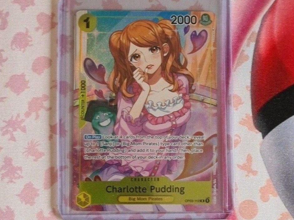 One Piece TCG: Charlotte Pudding - R - OP03 (EN) (Neuf (Voir ...