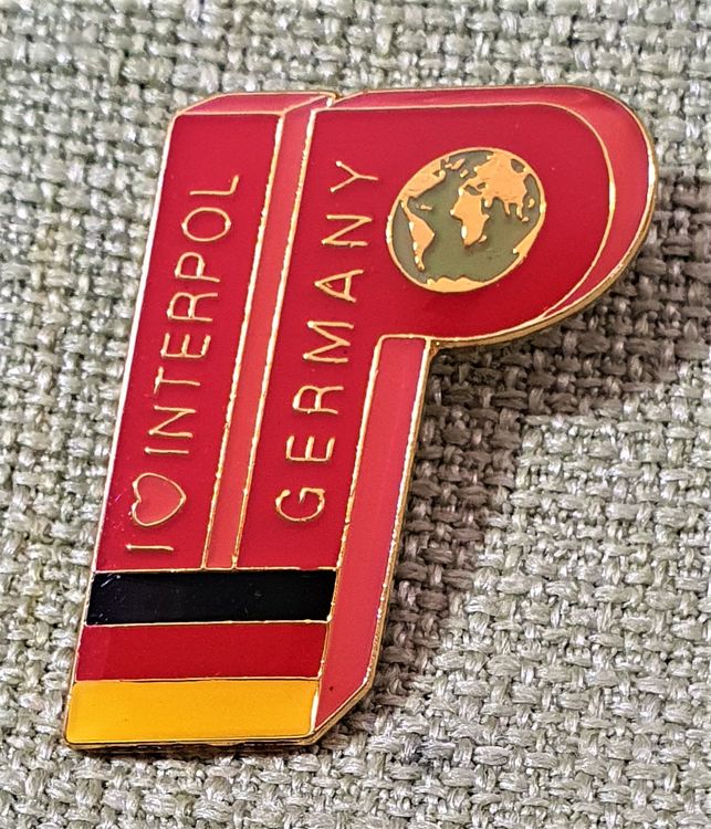 P068 Pin I Like - Interpol Polizei Police Polizia - GERMANY | Kaufen ...