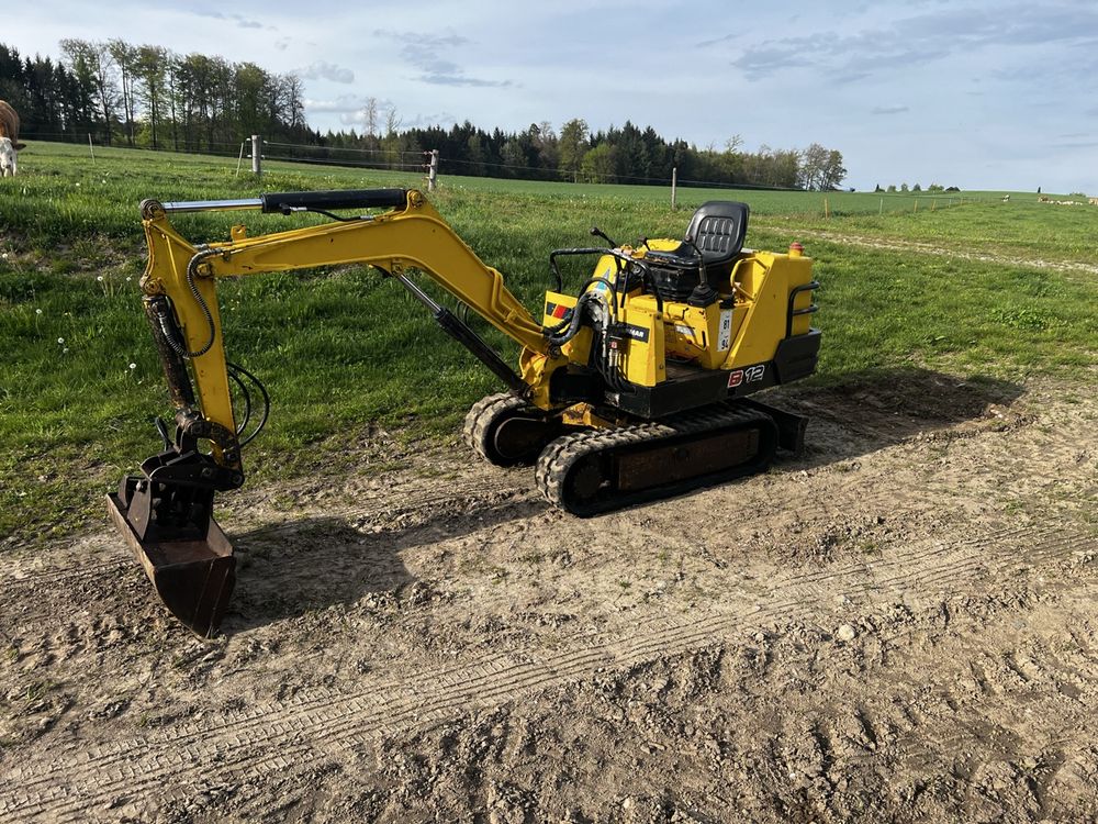Bagger 1.4 Tonnen Yanmar B12 ab Service Einsatzbereit (Gebraucht) in ...