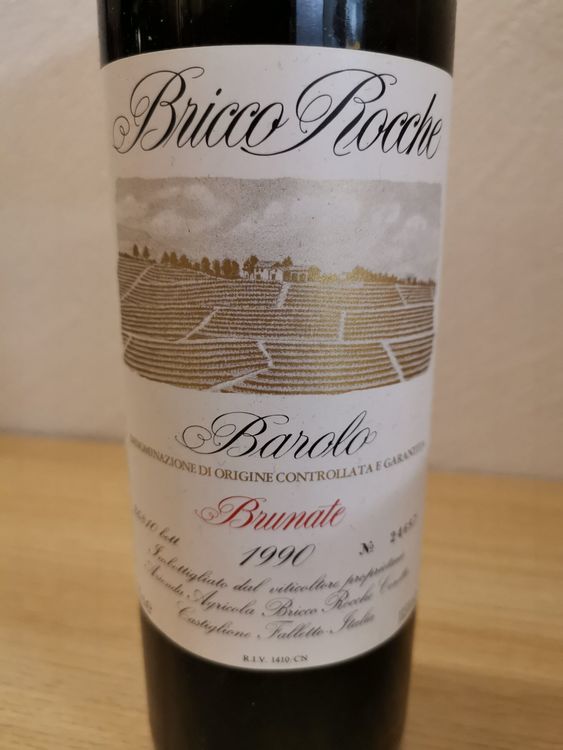 Barolo Brunate 1990 - Bricco Rocche Ceretto (Gebraucht) in Dinhard für ...