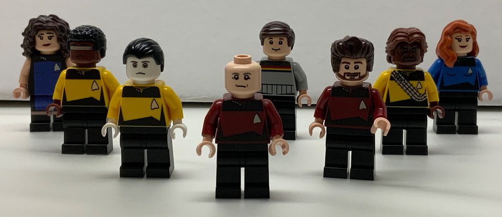 Lego Star Trek TNG MOC Minifiguren (Gebraucht) in Laufen für CHF 160 ...