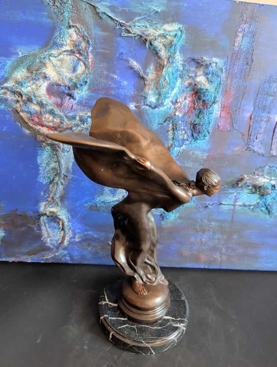 ELEGANTE TOP BRONZR -SKULPTUR LUXUS EMILY ROLLS ROYCE TOP (Gebraucht ...