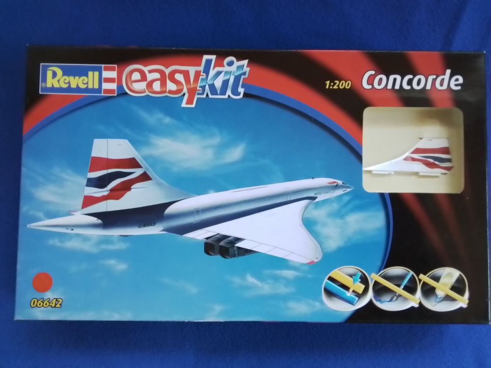 Revell 06642 easykit Concord Flugzeug Bausatz 1:200 (Neu und ...