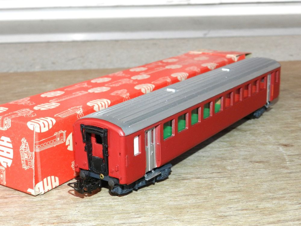 Hag H0 WS Personenwagen 2Kl rot unbeschriftet! (Gebraucht) in Jona für ...