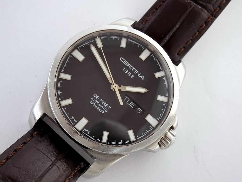 CERTINA DS FIRST 200M DAY-DATE AUTOMATIK C014.407A HERRENUHR (Gebraucht) in Zürich für CHF 151 ...