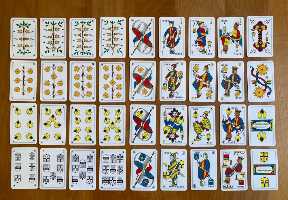 Jasskarten, medien form farbe | Kaufen auf Ricardo