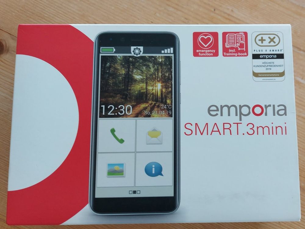 Emporia SMART.3mini * Senioren-Smartphone mit Notrufknopf (Gebraucht) in Heiden für CHF 36 – mit ...