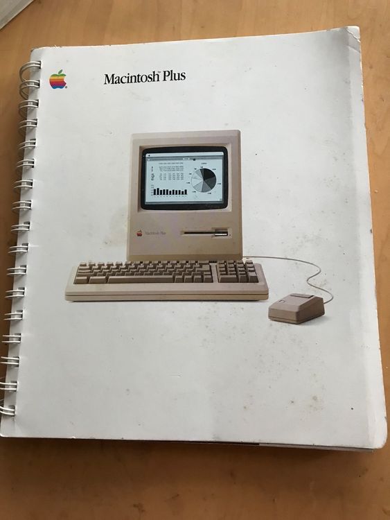 APPLE MACINTOSH PLUS Benutzerhandbuch und Hypercard Buch | Kaufen auf ...