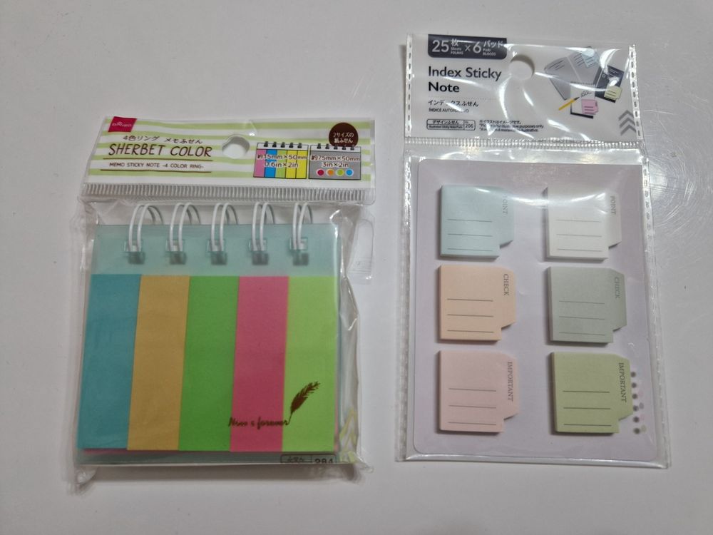 Buntes Post It Set, Index Sticker (Neu und originalverpackt) in Gasel ...