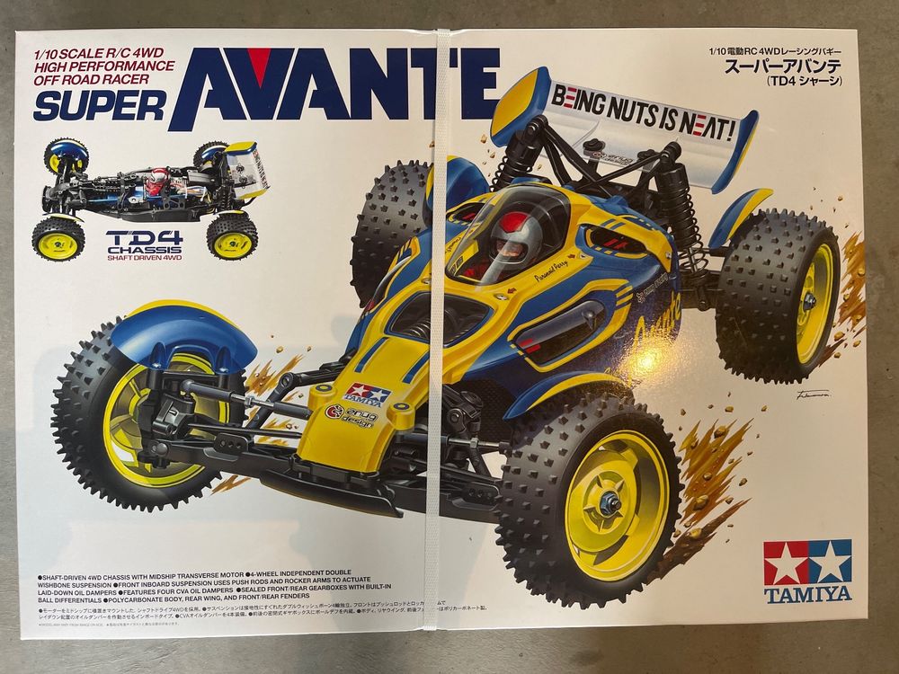 Tamiya Super Avante Bausatz (TD4) 1:10 4WD Ladenneu | Kaufen auf Ricardo