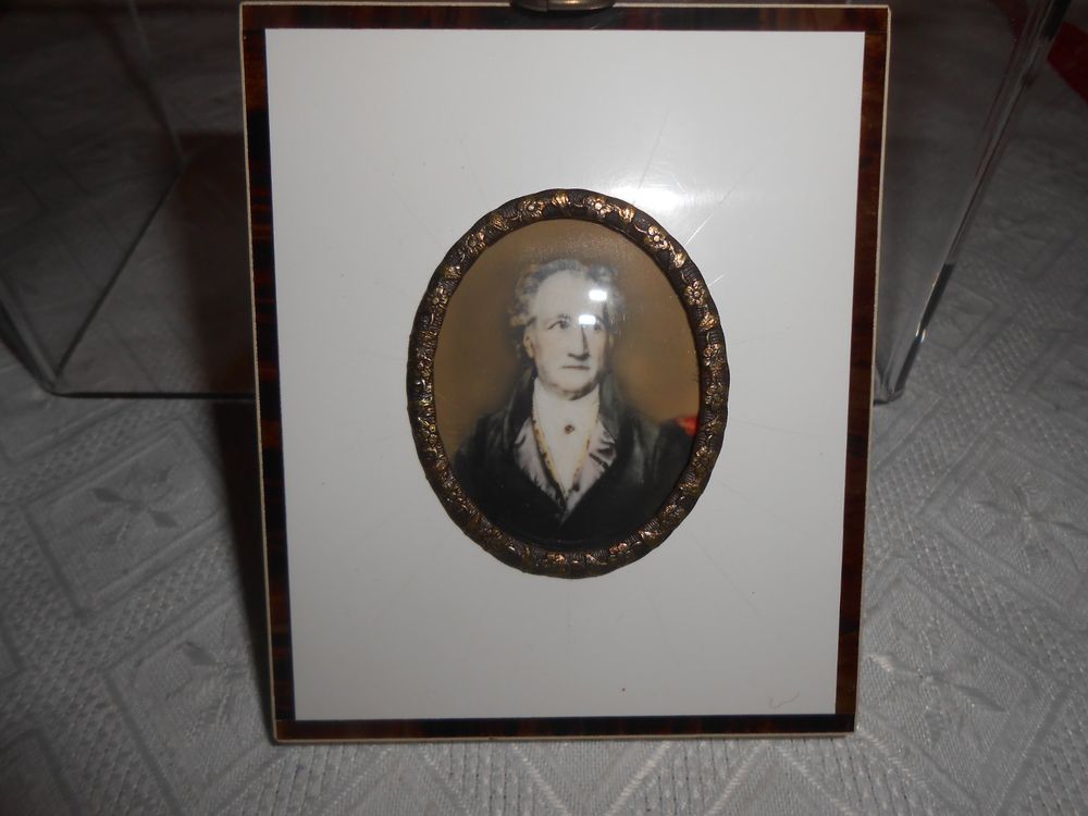 Miniatur Malerei; Johann Wolfgang von Goethe (Gebraucht) in Bubikon für CHF 21 – mit Lieferung ...