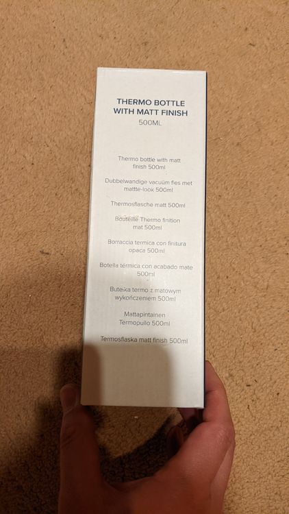 Thermos Suisse bleu marine, 500ml - Neuf en boîte! (Neuf avec emballage ...