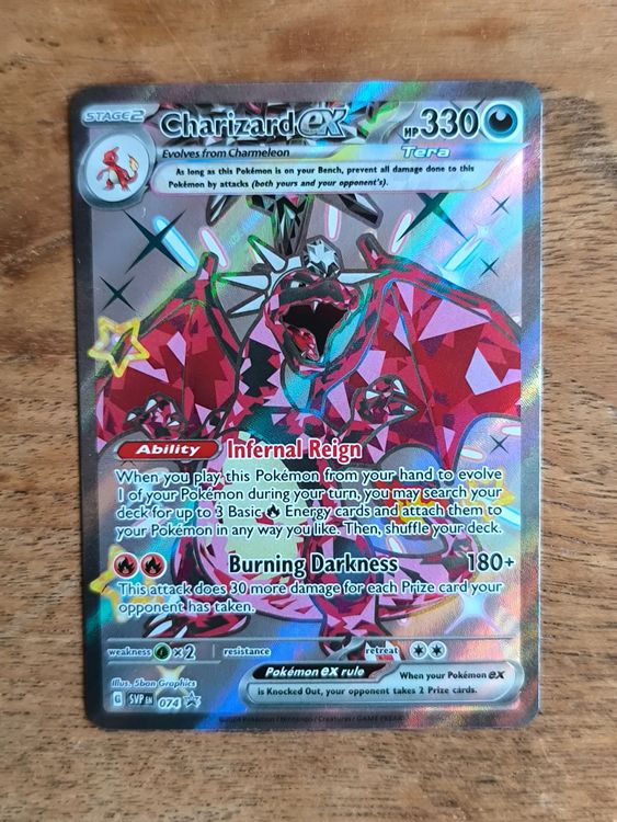Pokemon TCG Charizard EX 074 Promo (ENG) (Neu (gemäss Beschreibung)) in ...