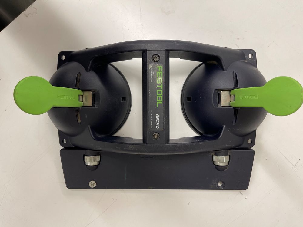 Festool Doppelsaugheber Gecko mit Adapter Platte für FS (Gebraucht) in ...