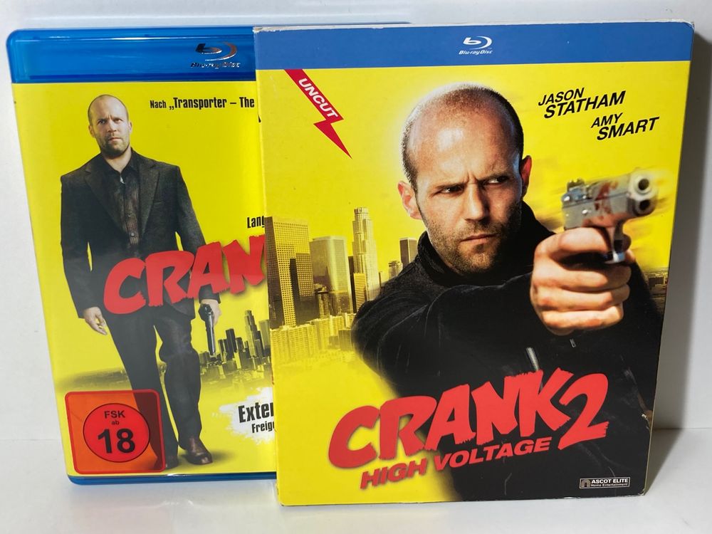 Crank 1+2 Blu Ray Uncut (Gebraucht) in Wilderswil für CHF 9.9 – mit Lieferung auf Ricardo kaufen
