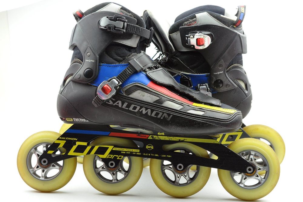 Marathon Inline Speed Skates Salomon 100 Pro Gr. 42.5 | Kaufen auf Ricardo