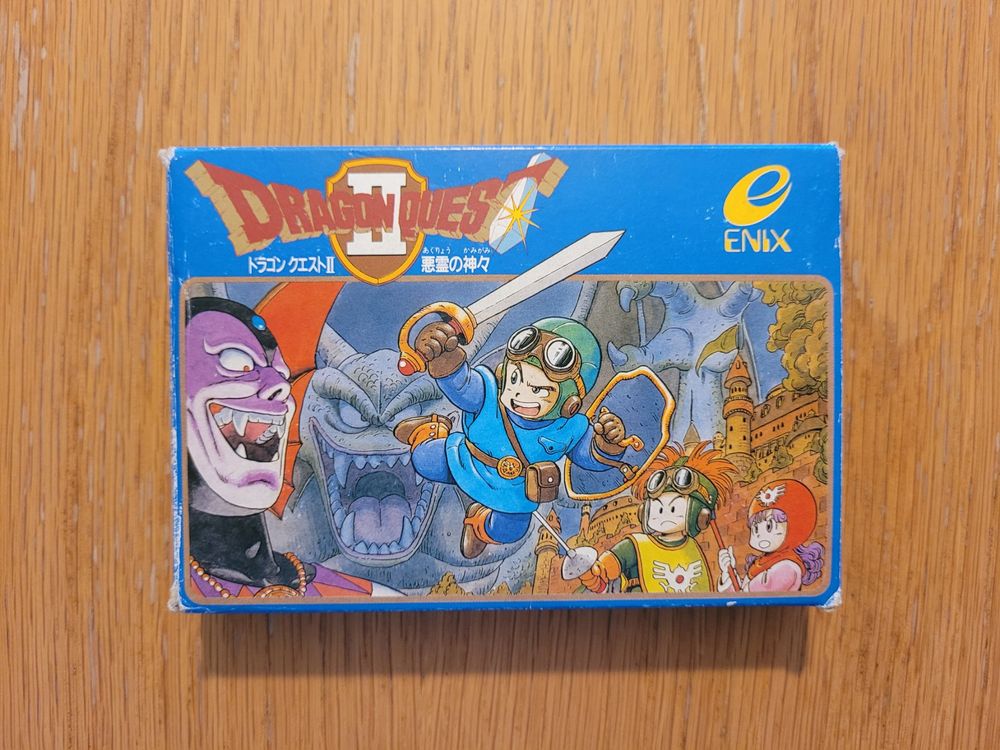 Dragon Quest 2 Famicom NES mit Box Japan | Kaufen auf Ricardo