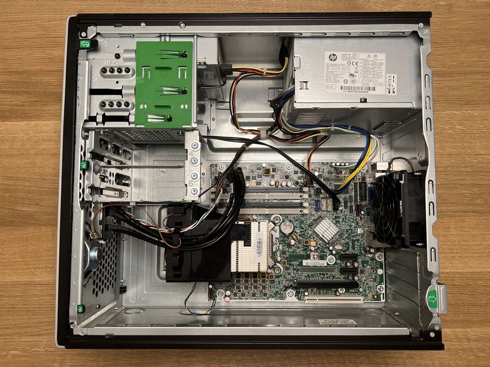 HP Compaq 6200 Pro Microtower - Barebone PC Case / Gehäuse | Kaufen auf ...