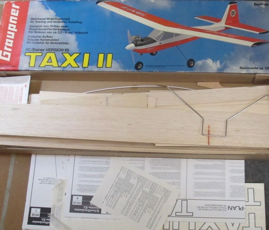 Baukasten Graupner Taxi II Best.-NR.4638 (Neu und originalverpackt) in ...