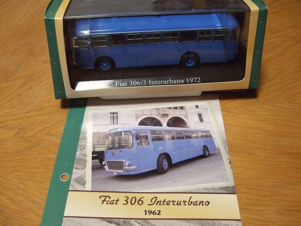 Spielzeug Sammeln Bus Collection Fiat 306/3 Interurbano1972 (Neu und originalverpackt) in ...