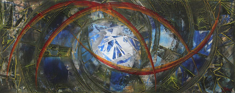 Gemälde WILDE WASSER III Kunst Bilder Malerei, R. König (Neu und originalverpackt) in Dresden ...