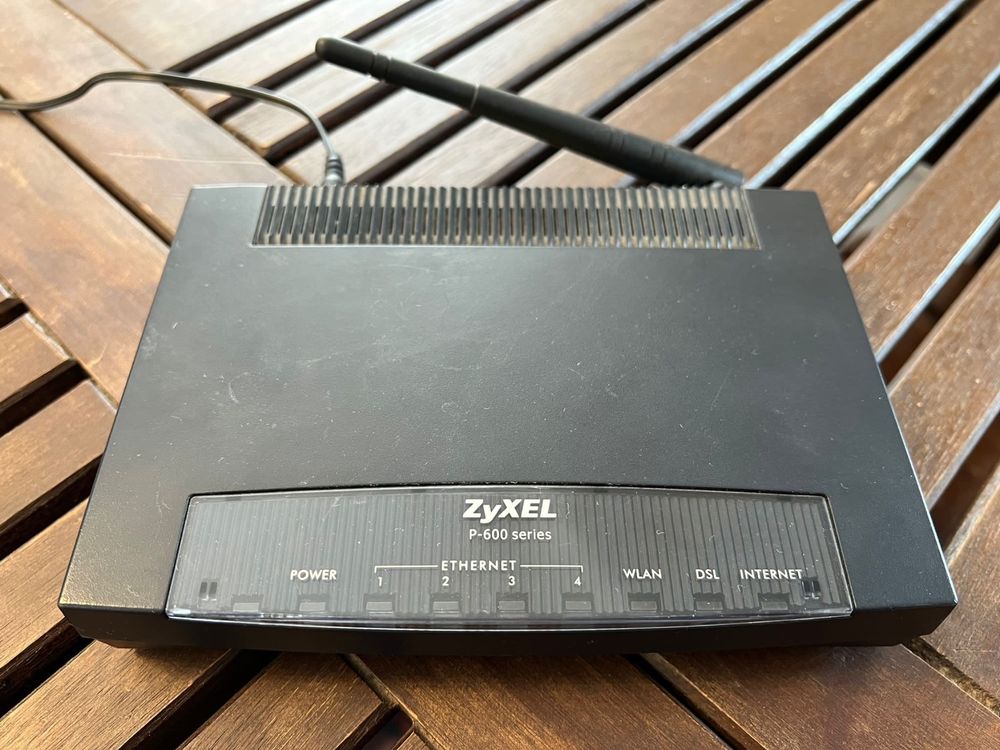 Router wi-fi Zyxel p600 | Kaufen auf Ricardo