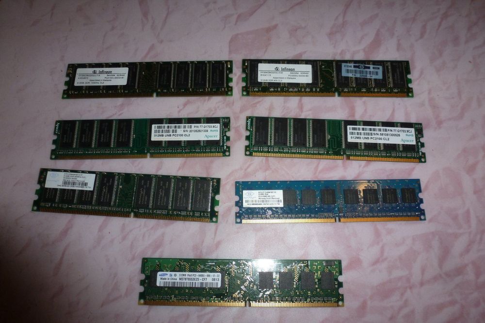 7 alte Desktop Computer RAM *** NR 03 (Gebraucht) in Emmen für CHF 8 ...
