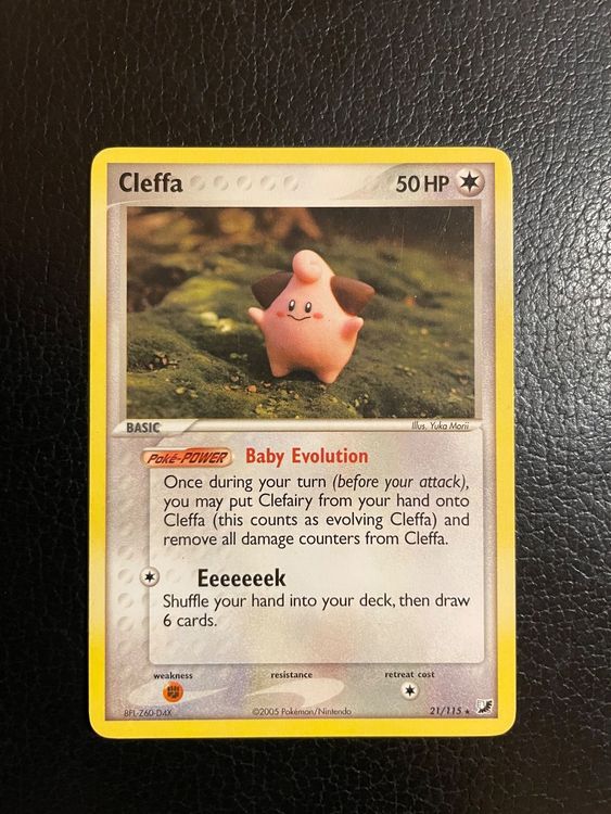Ex Unseen Forces Cleffa rare 21/115 Ab 1 (Gebraucht) in Paradiso für ...