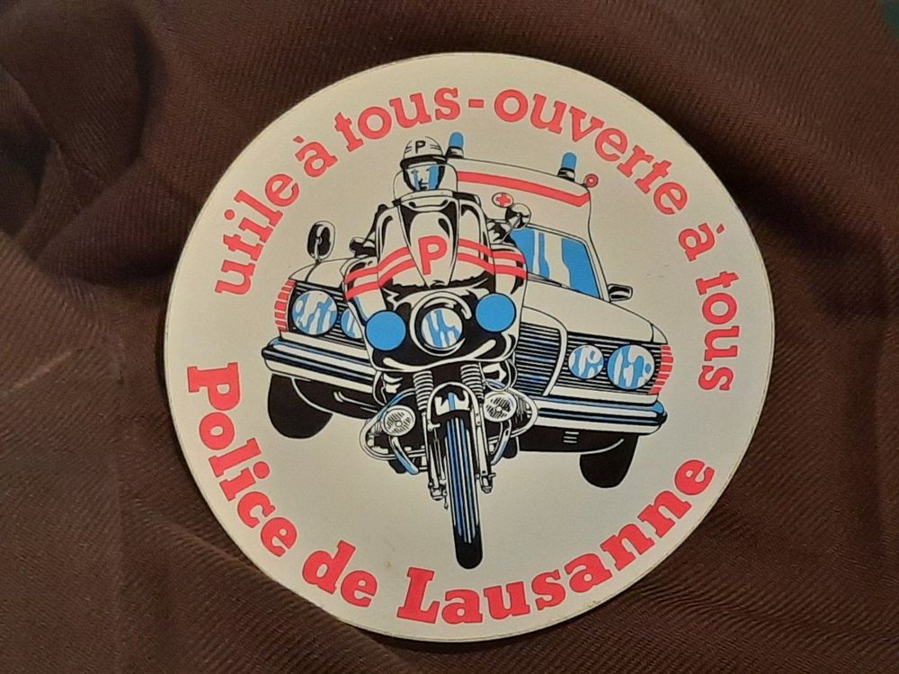 Autollant de la POLICE DE LAUSANNE | Kaufen auf Ricardo