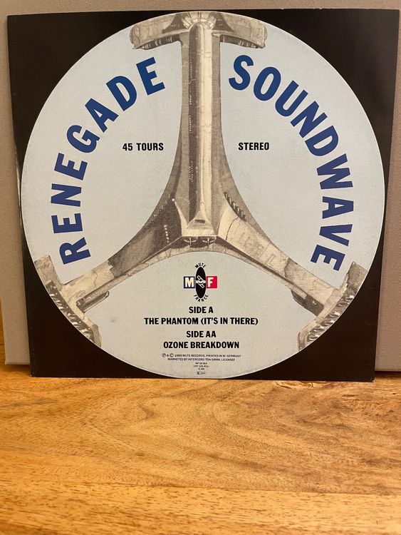 Renegade Soundwave -The Phantom / Techno Maxi Vinyl (Gebraucht) in ...