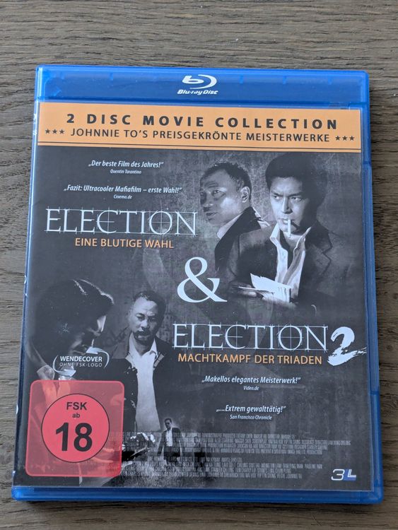 Election 1&2 von Johnnie To auf Blu-ray (Gebraucht) in Port für CHF 2 ...