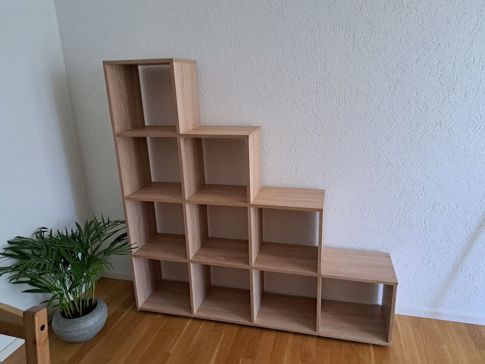 VCM Holz Treppenregal Stufenregal Würfel Standregal | Kaufen auf Ricardo