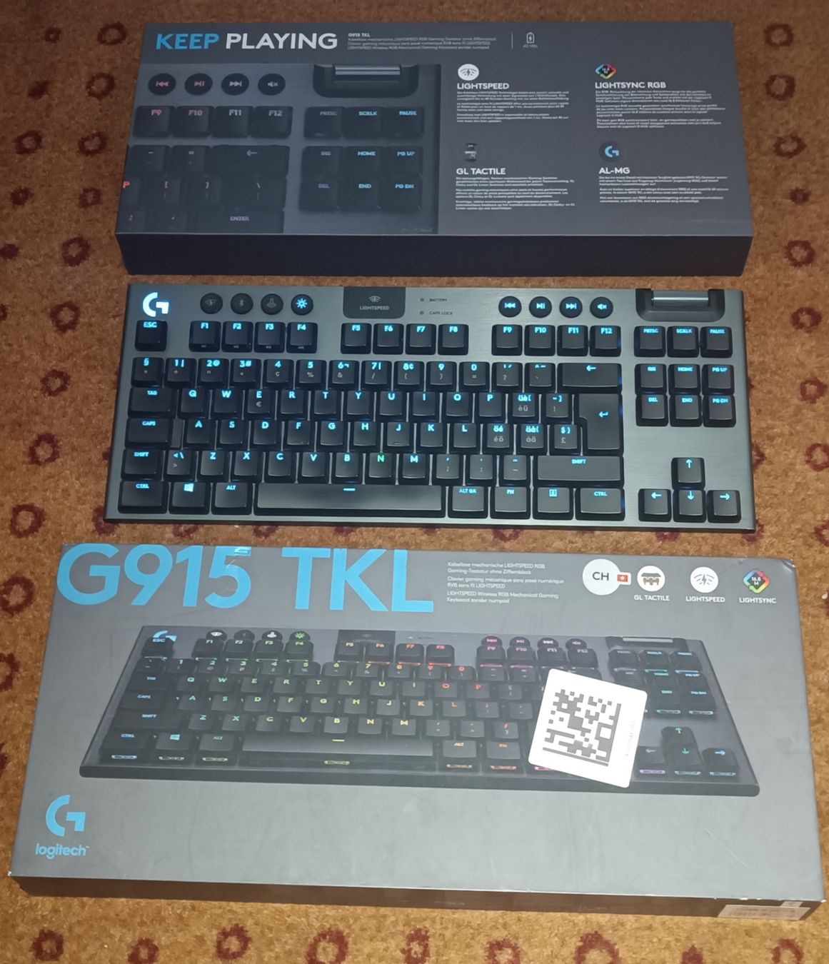 Logitech G915 TKL Wireless Mechanical Gaming Keyboard! (Gebraucht) in ...