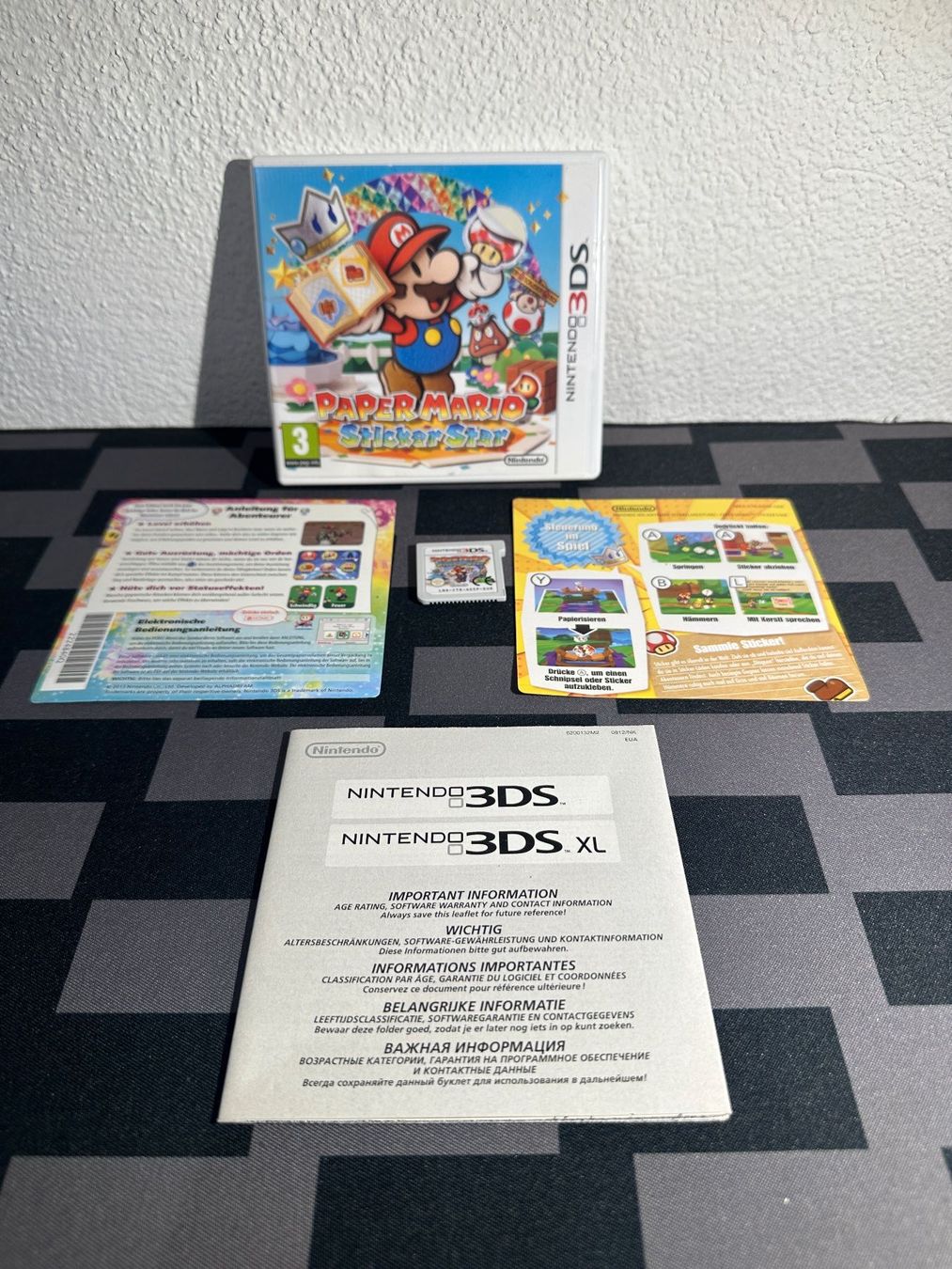 Nintendo 3DS Paper Mario Sticker Star in OVP (Gebraucht) in Kappel SO ...