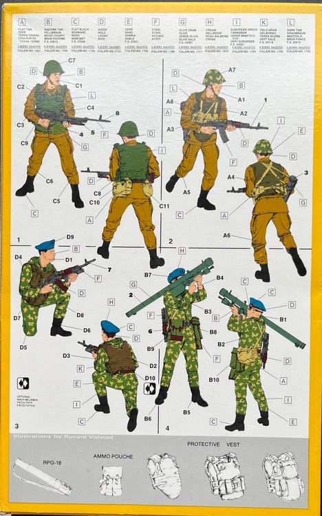 1/35 Soviet Assault Troops / Spetznaz (2x Bausätze) | Kaufen auf Ricardo