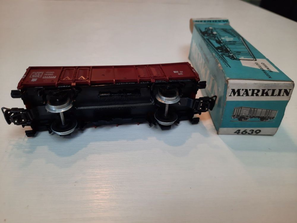 Nr 6 Märklin 4639 offener Güterwagen mit ovp | Kaufen auf Ricardo