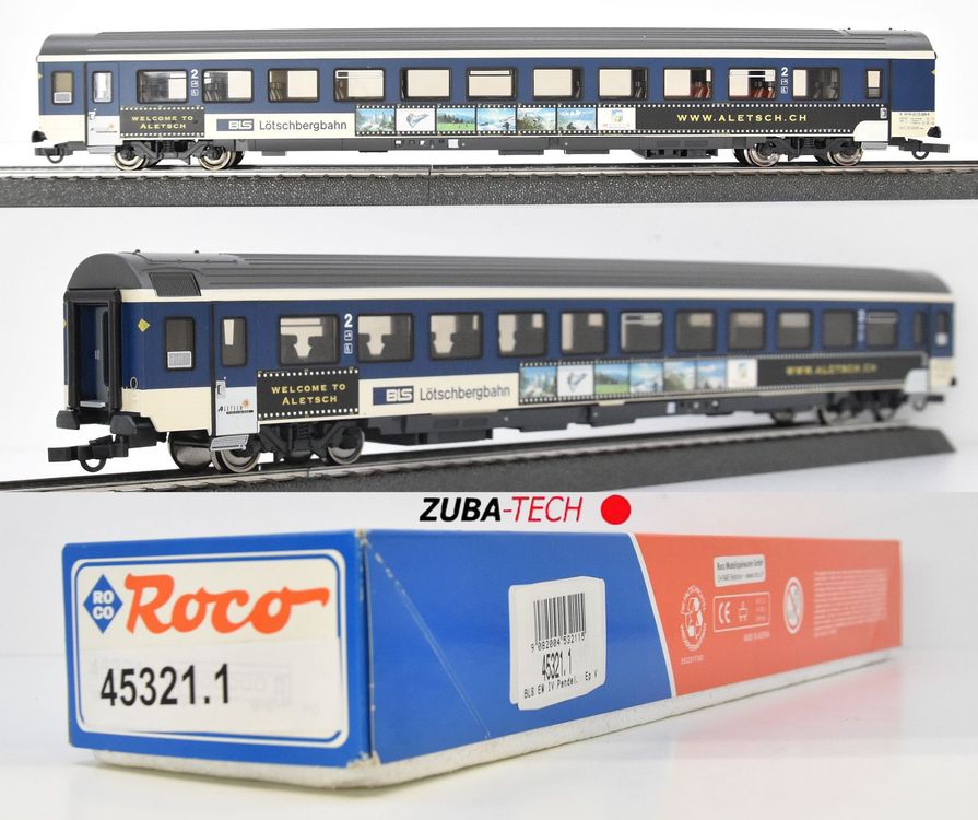 Roco 45321.1 Personenwagen EW IV B BLS H0 GS mit OVP (Neu (gemäss ...