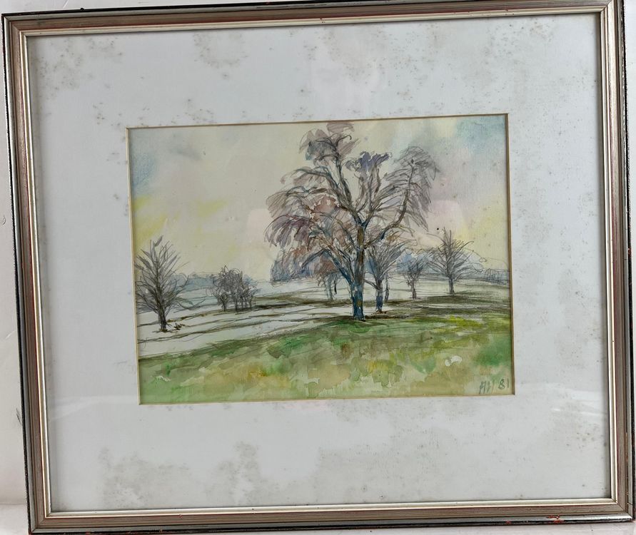 Landschaft Aquarell signiert (Gebraucht) in Neuhausen am Rheinfall für CHF 10 – mit Lieferung ...