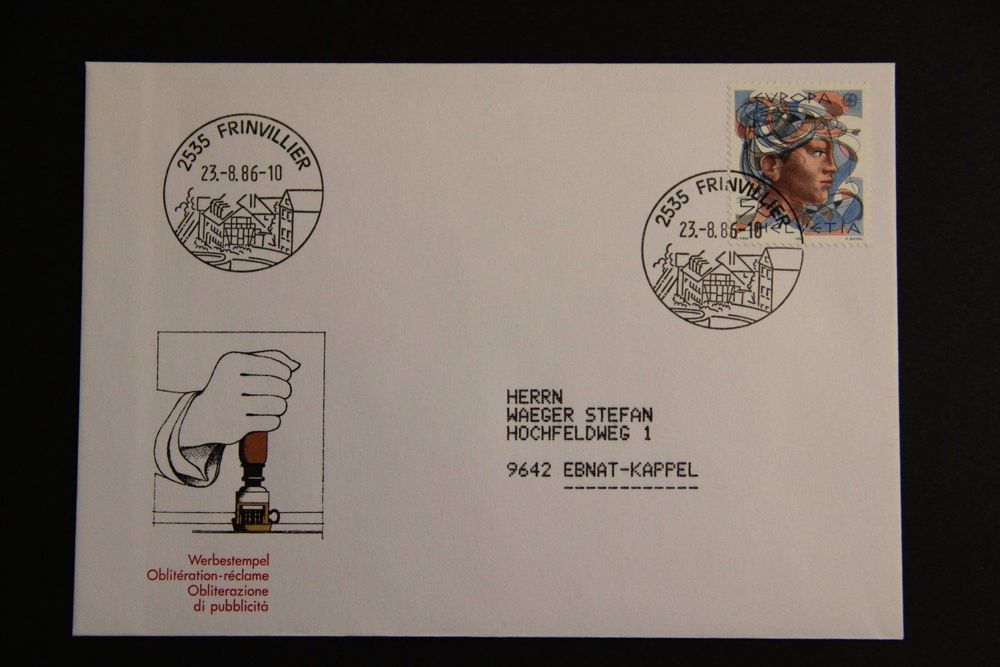 Schweiz 1986 - 2535 Frinvillier (Neu (gemäss Beschreibung)) in Jona für CHF 0.5 – mit Lieferung ...