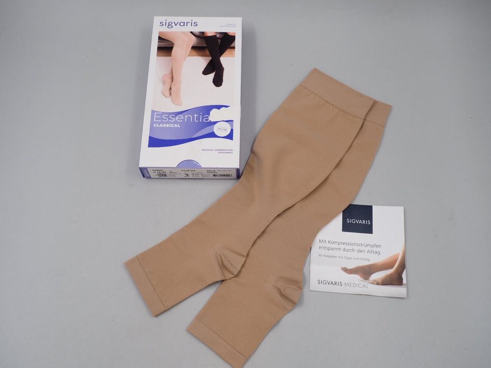SIGVARIS Kompressionsstrumpf, offene Spitze (25040647) (Neu (gemäss Beschreibung)) in Zürich für ...