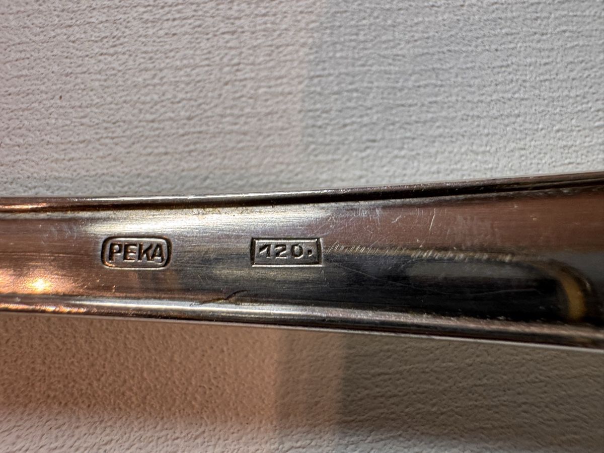 PEKA Besteckset 24-tlg versilbert 120 mit Etui (Gebraucht) in Rombach ...