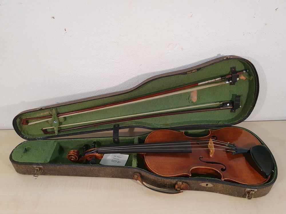 Geige "Joh. Baptist Schweitzer Hironimus Amati Pestizi (116) (Gebraucht ...