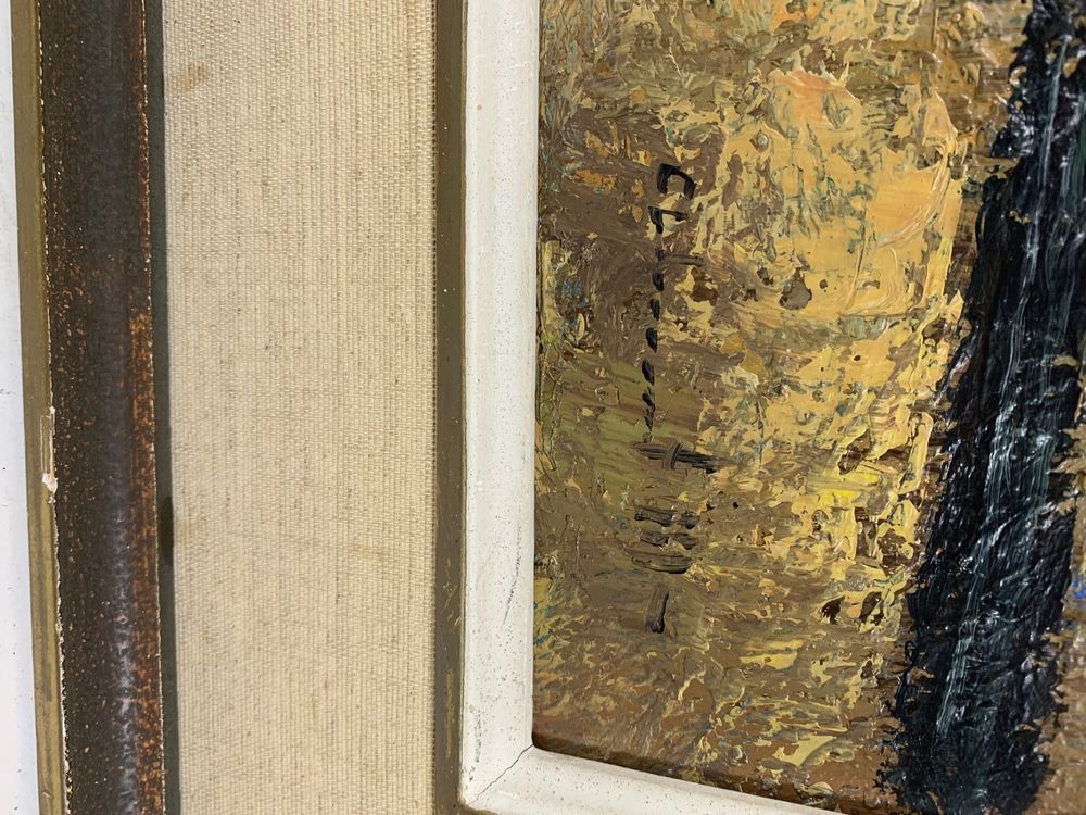 Max CLÉMENT (1912-1995) grosses Gemälde | Kaufen auf Ricardo